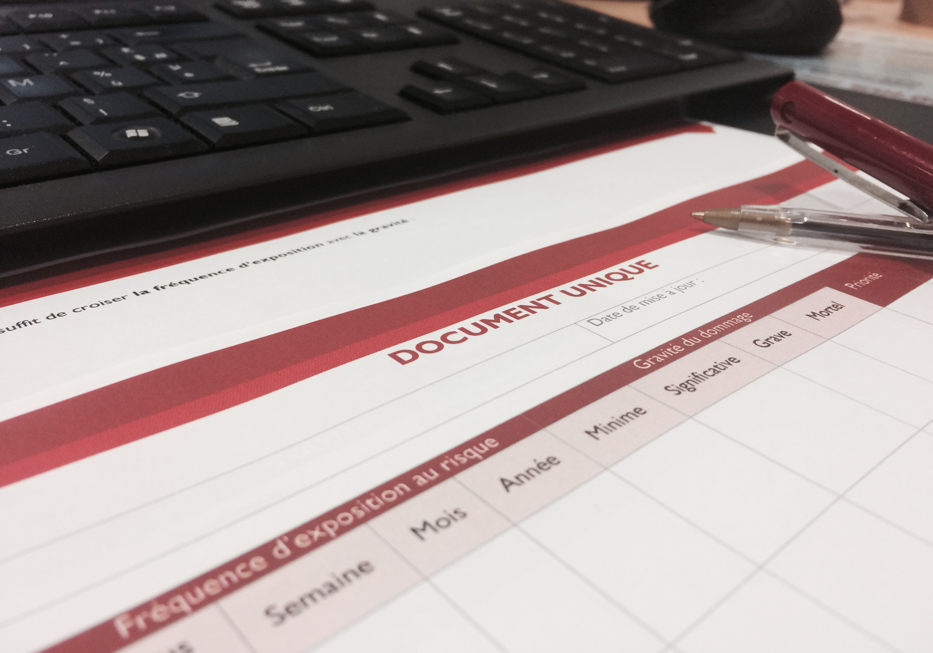 Document Unique d’Evaluation des Risques Professionnels (DUERP) ・ CAPEB